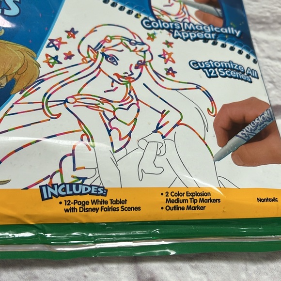 Crayola | Toys | Crayola Color Explosion White Colorful Disney Fairies ...